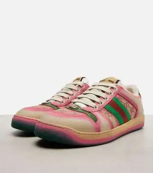 Gucci Screener Leather Sneakers