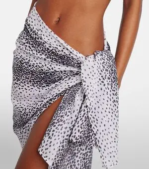 Heidi Klein Icaria Cotton And Silk Beach Cover-up