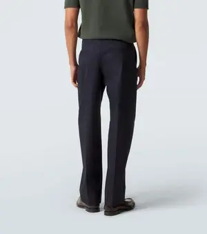 Gucci Printed Cotton Twill Straight Pants