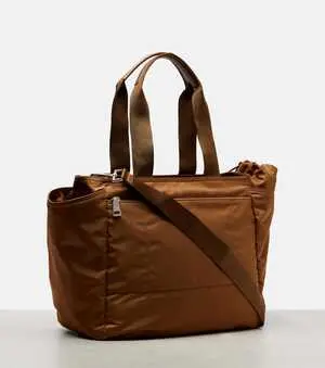 Prada Re-nylon Diaper Bag - Brown