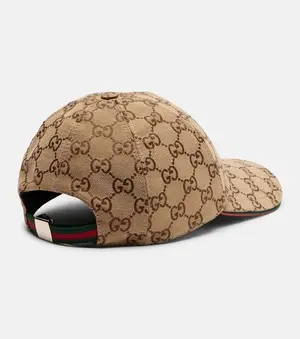 Gucci Gg Supreme Canvas Cotton-blend Baseball Cap