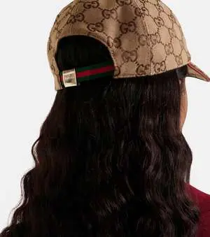 Gucci Gg Supreme Canvas Cotton-blend Baseball Cap