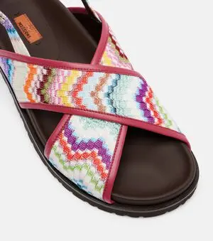 Missoni Allan Zigzag Sandals - Multicoloured