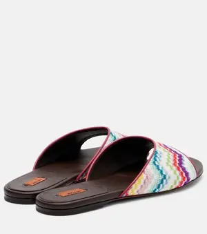 Missoni Liza Zigzag Mules