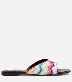 Missoni Liza Zigzag Mules