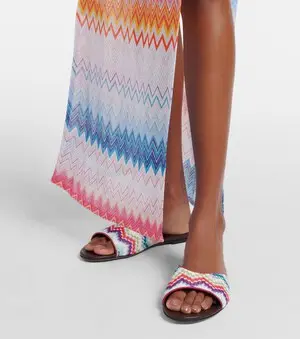 Missoni Liza Zigzag Mules - Multicoloured