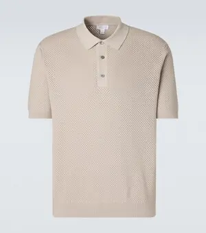 Sunspel Button Down Polos For Men