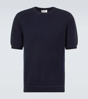 ALLUDE Cotton And Cashmere Sweater - Blue