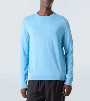 ALLUDE Virgin Wool Crewneck Sweater
