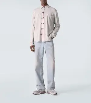 ALLUDE Cotton And Cashmere Overshirt