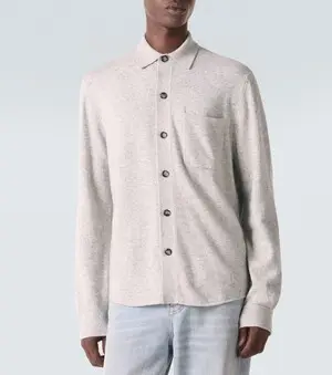 ALLUDE Cotton And Cashmere Overshirt