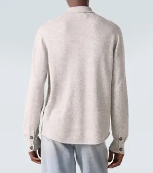 ALLUDE Cotton And Cashmere Overshirt