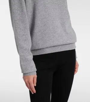 Saint Laurent Cashmere Turtleneck Sweater - Grey