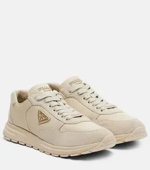Prada Metallic Sneakers For Women