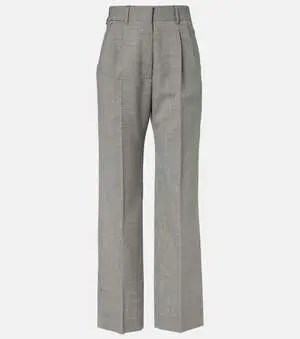 BLAZÉ MILANO Fox Houndstooth Straight Pants