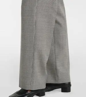 BLAZÉ MILANO Fox Houndstooth Straight Pants