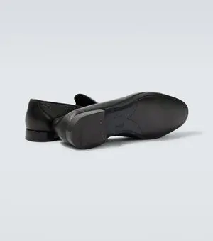 Brioni Appia Leather Loafers