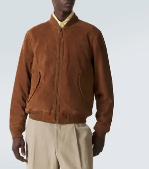 Polo Ralph Lauren Suede Bomber Jacket