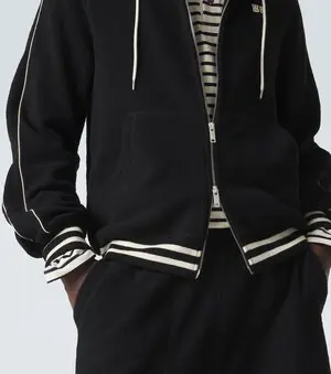 WALES BONNER Prince Cotton-blend Terry Hoodie