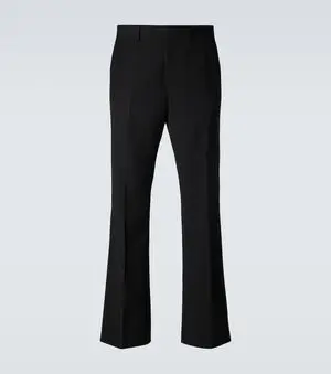 WALES BONNER Alto Virgin Wool Flared Pants