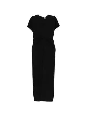 TOTEME Wool Long Dress Black