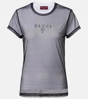 Gucci Drop Shoulder T-shirts For Women