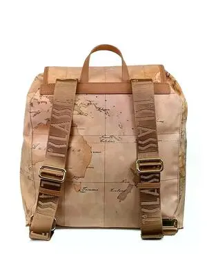 ALVIERO MARTINI 1° CLASSE Map-print Backpack