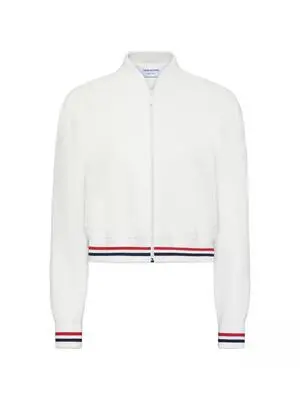 Thom Browne Stripe-detail Bomber Jacket