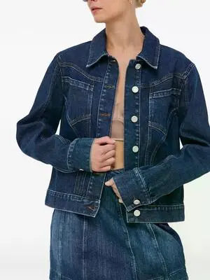 TRUSSARDI Button-up Denim Jacket