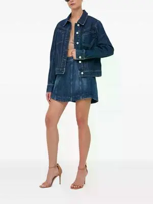TRUSSARDI Button-up Denim Jacket