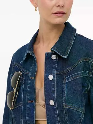 TRUSSARDI Button-up Denim Jacket
