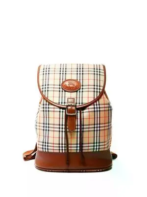 Burberry Textured Backpacks For Women