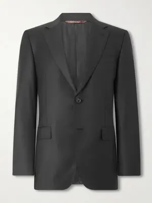 Canali Super 150s Wool Suit Jacket
