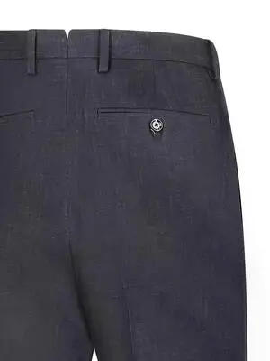 LARDINI Pleated Regular Trousers