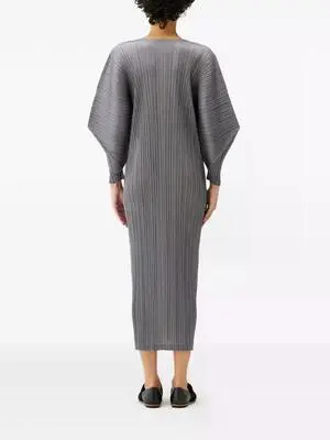 Issey Miyake Pleated Midi Dress