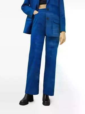 GESTUZ Houndstooth Pattern Trousers