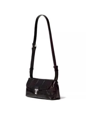 LEMAIRE Small Croc-embossed Shoulder Bag