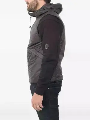 C.P. COMPANY Zip Fastening Hooded Waistcoat