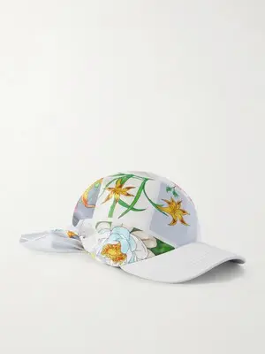 Gucci Printed Silk-twill Baseball Cap - Multi