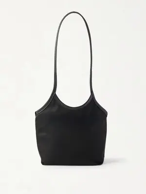 VALESQUE Cami Small Leather-trimmed Tote