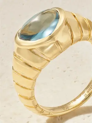 Marina B Timo 18-karat Topaz Ring