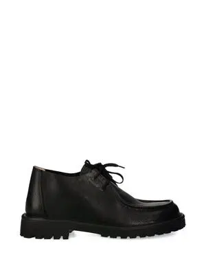 ASTORFLEX Lug-sole Lace-up Loafers - Black