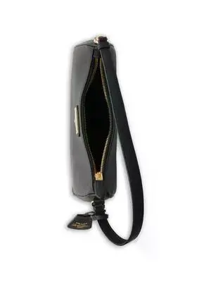 Prada Re-edition Leather Shoulder Bag - Black