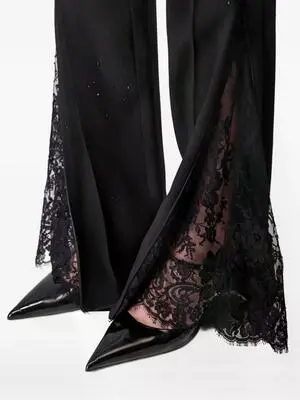 ARTICLE TEN Lace-detail Trousers