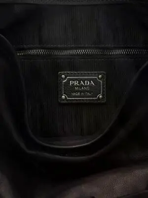 Prada Route Leather Tote Bag