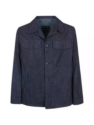 WHITE SAND Buttoned Pocket Shirt