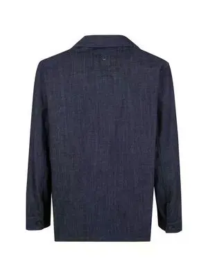 WHITE SAND Buttoned Pocket Shirt