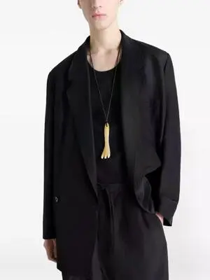 LEMAIRE Gua Sha Fork Pendant Necklace
