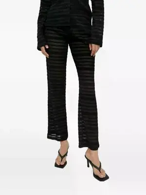 RÉSUMÉ Striped Flared Trousers