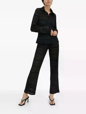 RÉSUMÉ Striped Flared Trousers